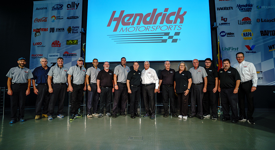 Hendrick Motorsports honors employees with 20 years of service | Hendrick Motorsports