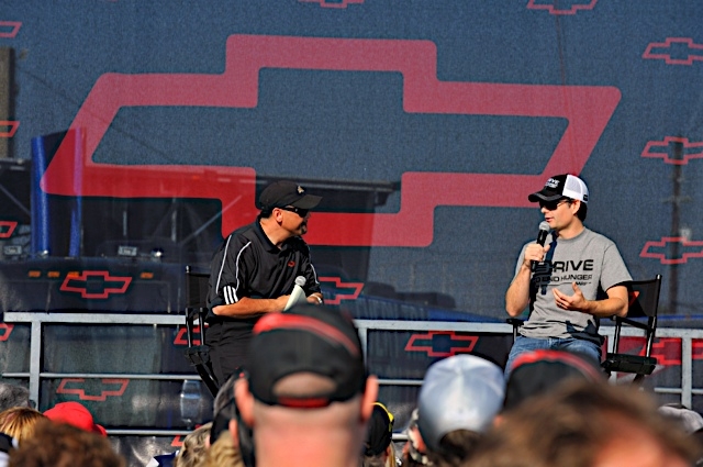 Chevy Stage at Daytona | Hendrick Motorsports