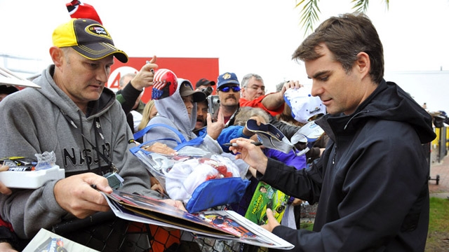 Gordon, Johnson and Earnhardt will join fans this weekend at Chevy ...