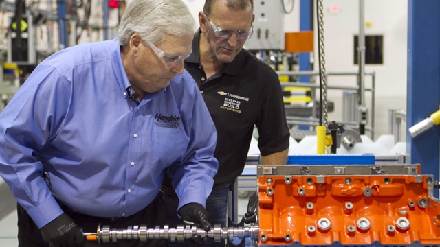 Rick Hendrick builds custom engine for 2012 COPO Camaro | Hendrick ...
