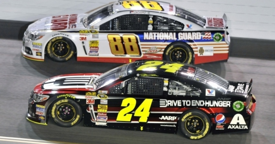 Earnhardt, Gordon qualify inside top eight at Daytona | Hendrick ...