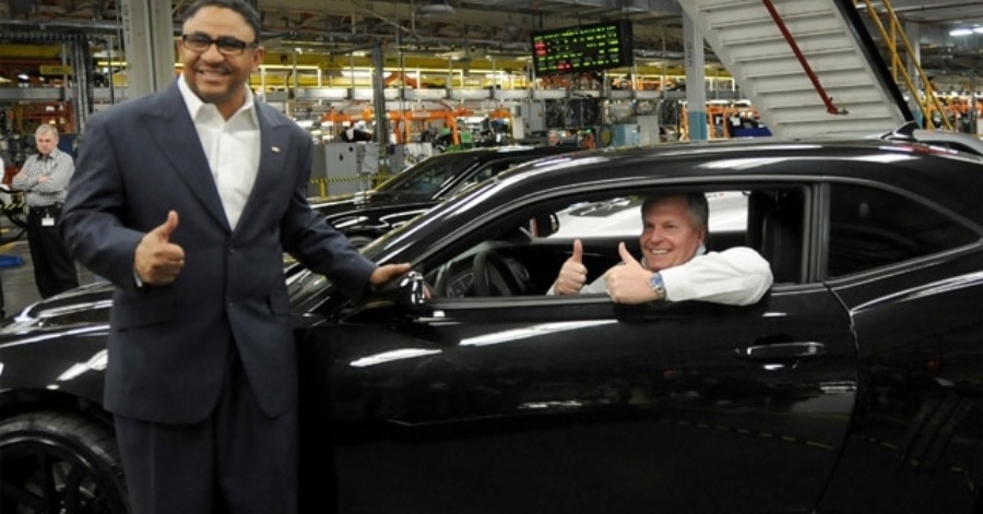 Rick Hendrick visits Oshawa Assembly Plant to celebrate start of 2012 ...