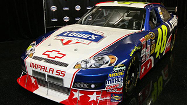 Team Lowe's to honor military with patriotic scheme | Hendrick Motorsports