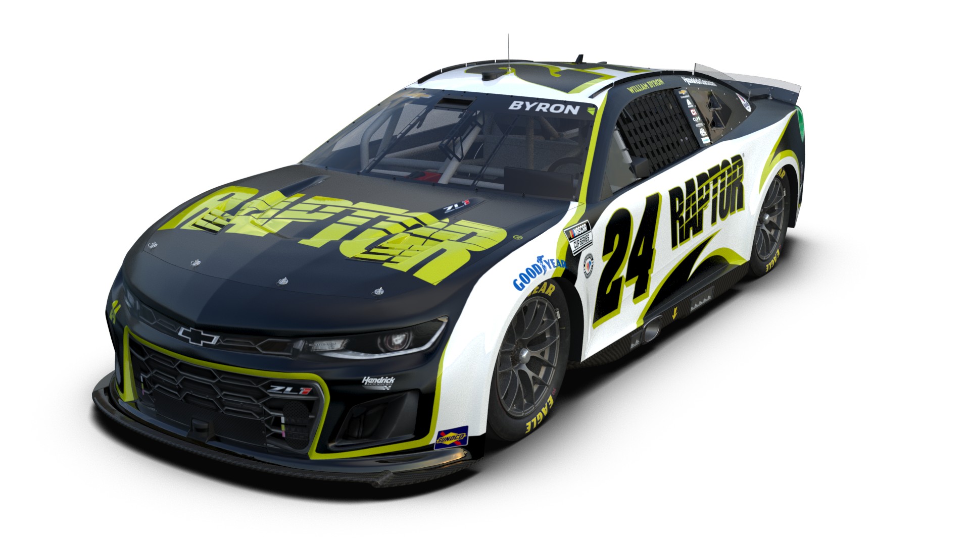 Every angle: Fresh look on the No. 24 RaptorTough.com Chevrolet for ...