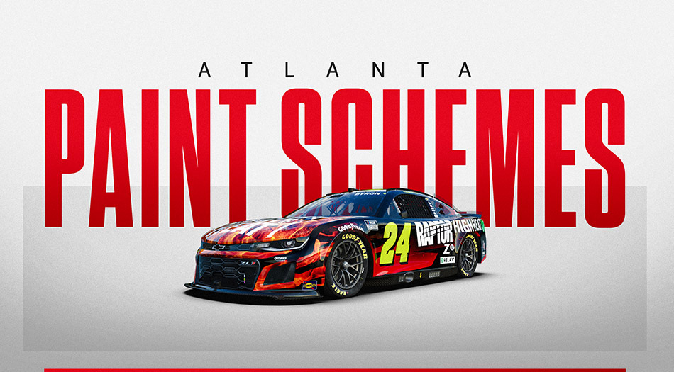 Paint scheme preview: Atlanta | Hendrick Motorsports