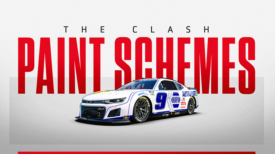 Paint scheme preview: Clash at the Coliseum | Hendrick Motorsports