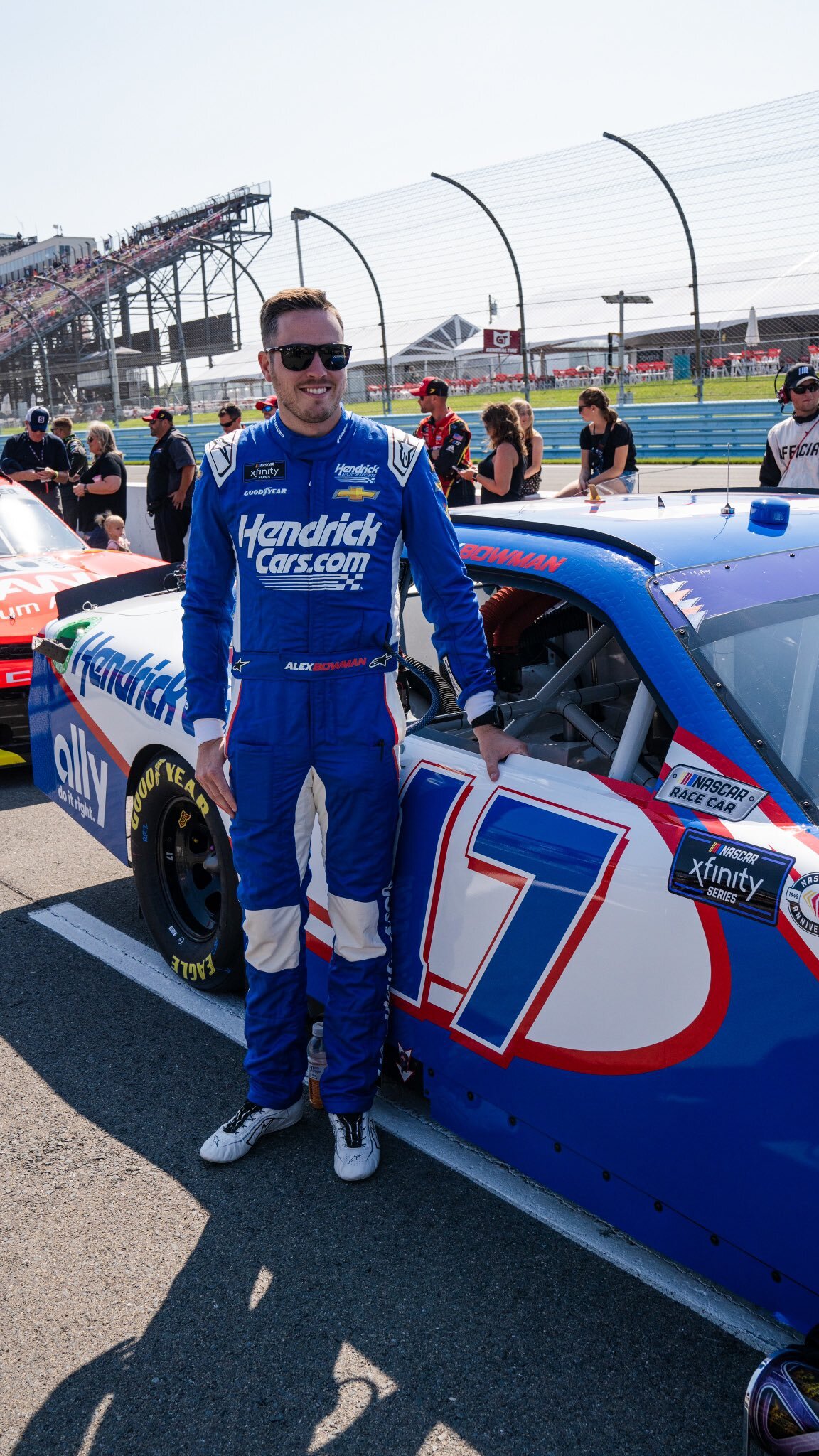 See scenes from Bowman's turn in the No. 17 Xfinity Series Chevy ...