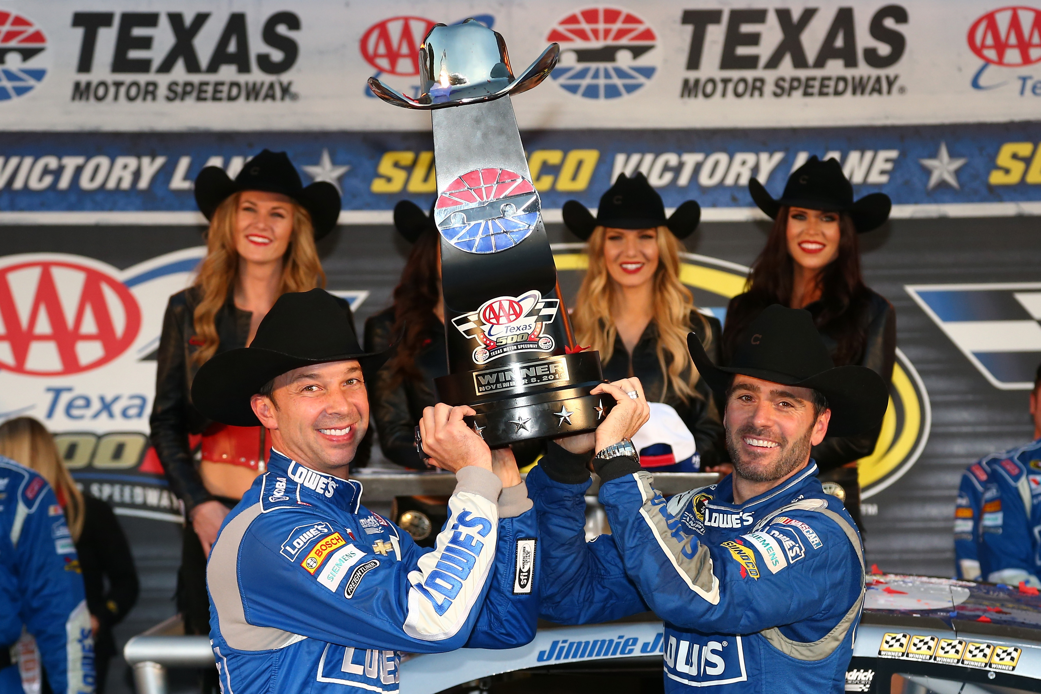 Relive final, thrilling moments of Johnson's Texas win | Hendrick ...