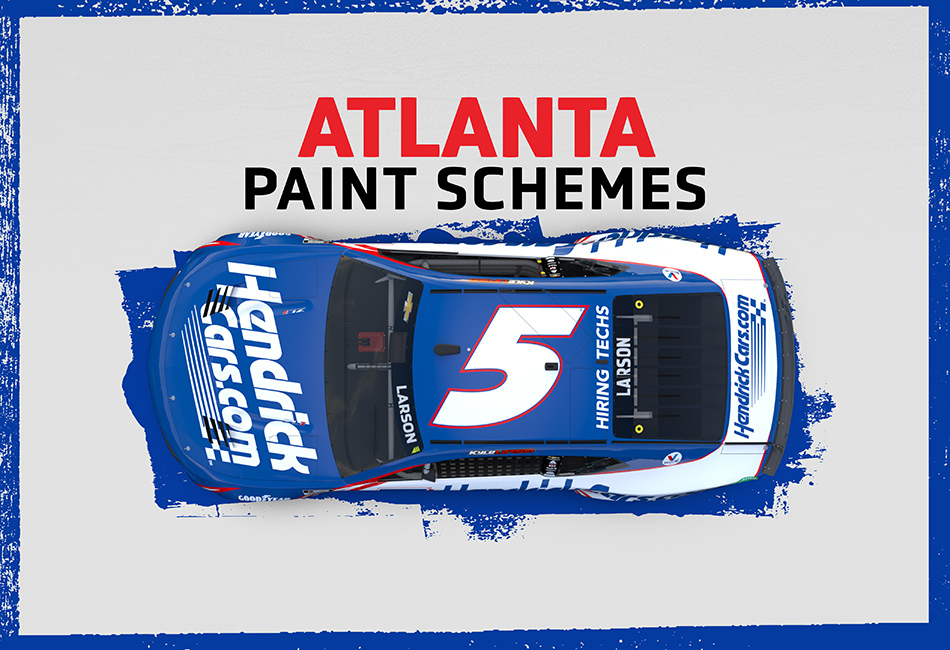 Paint scheme preview: Atlanta | Hendrick Motorsports