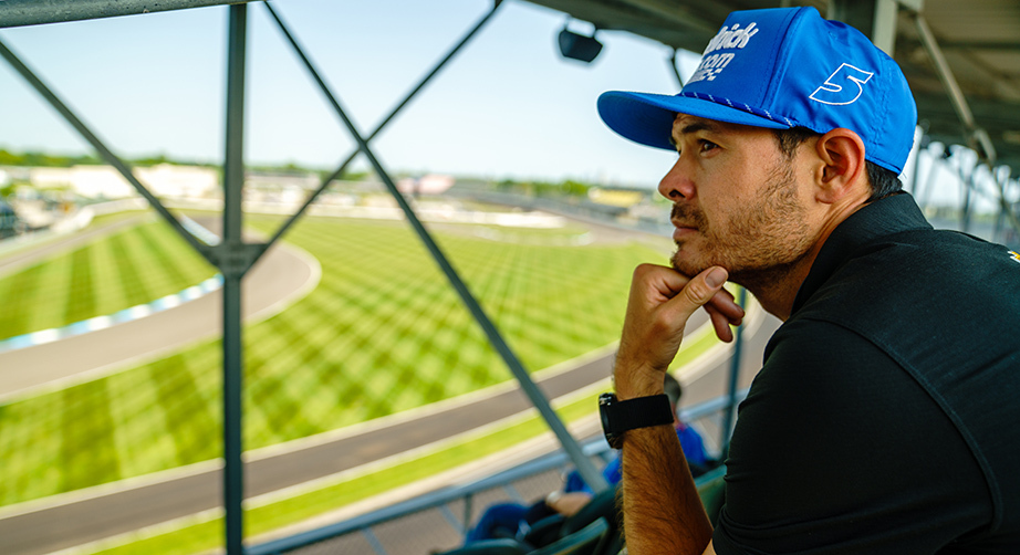 Larson spends day getting acclimated for next year's Indy 500 ...