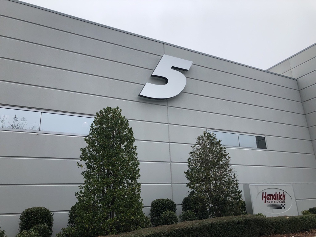 No. 5 proudly displayed at Hendrick Motorsports | Hendrick Motorsports