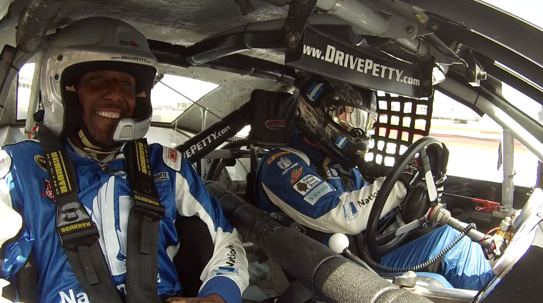 Panthers' Davis gets ride of his life from Earnhardt | Hendrick Motorsports