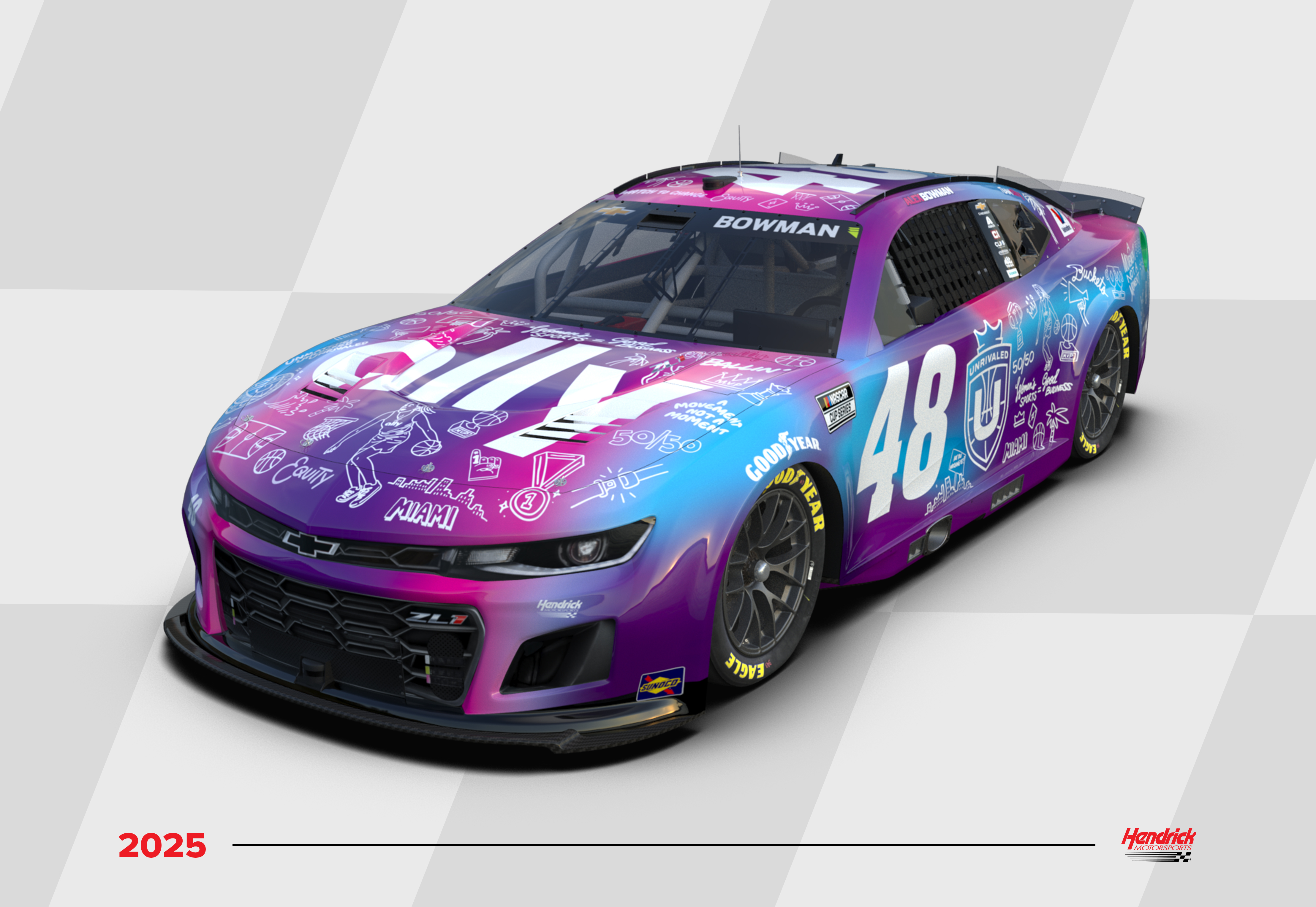 Alex Bowman to drive Ally Unrivaled paint scheme at Homestead-Miami ...