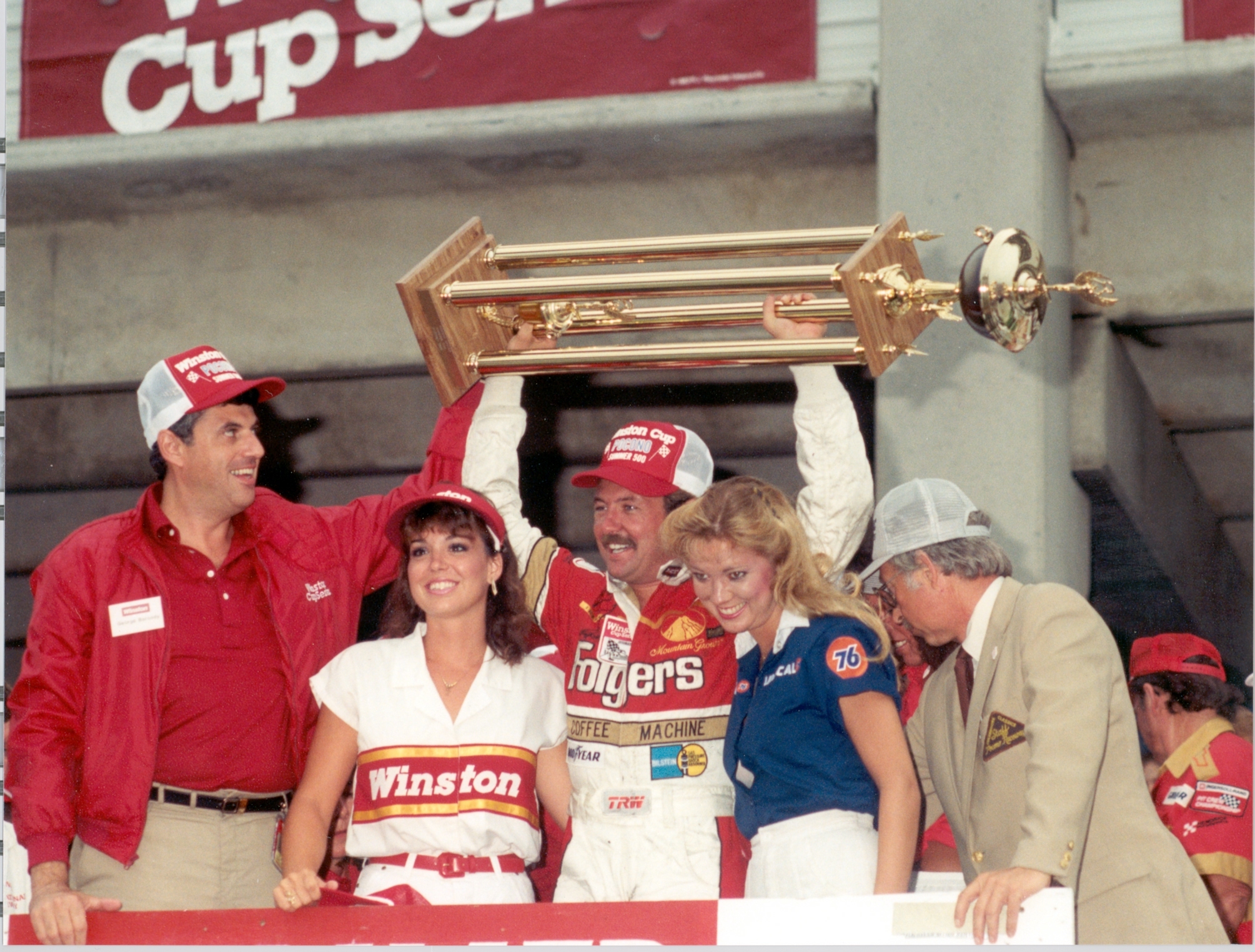 Tim Richmond rallies in a foggy, photo finish at Pocono | Hendrick ...
