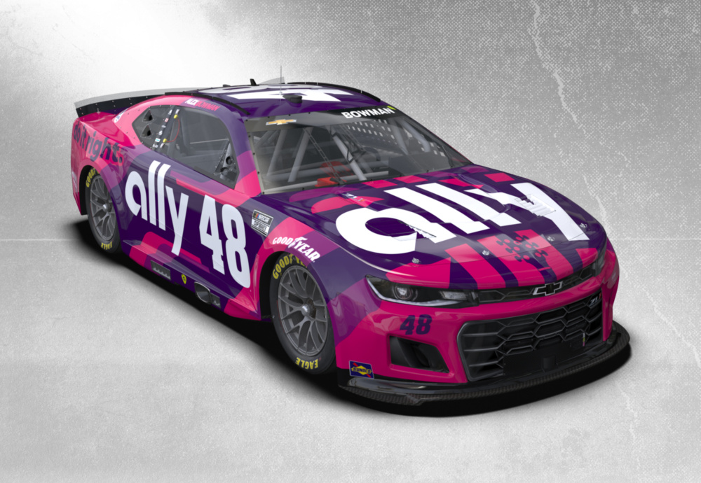 Every angle: Alex Bowman's No. 48 Ally Music City Chevrolet for ...