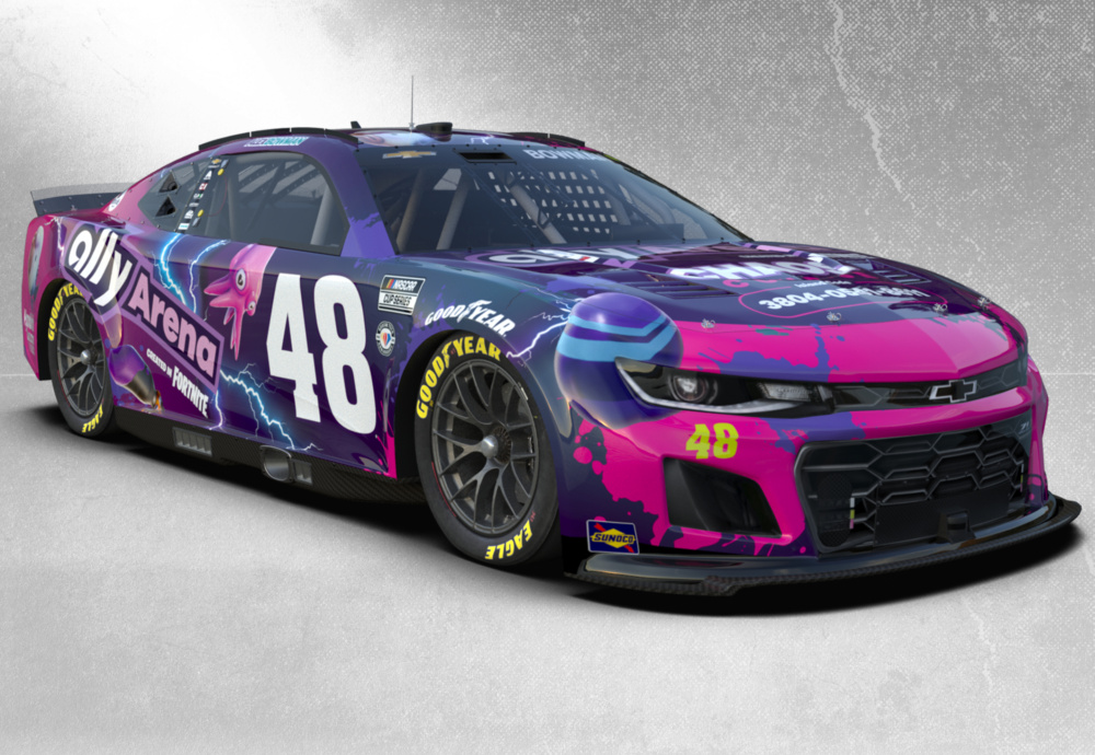 First look: Ally, Fortnite come together on Bowman's No. 48 for Daytona ...