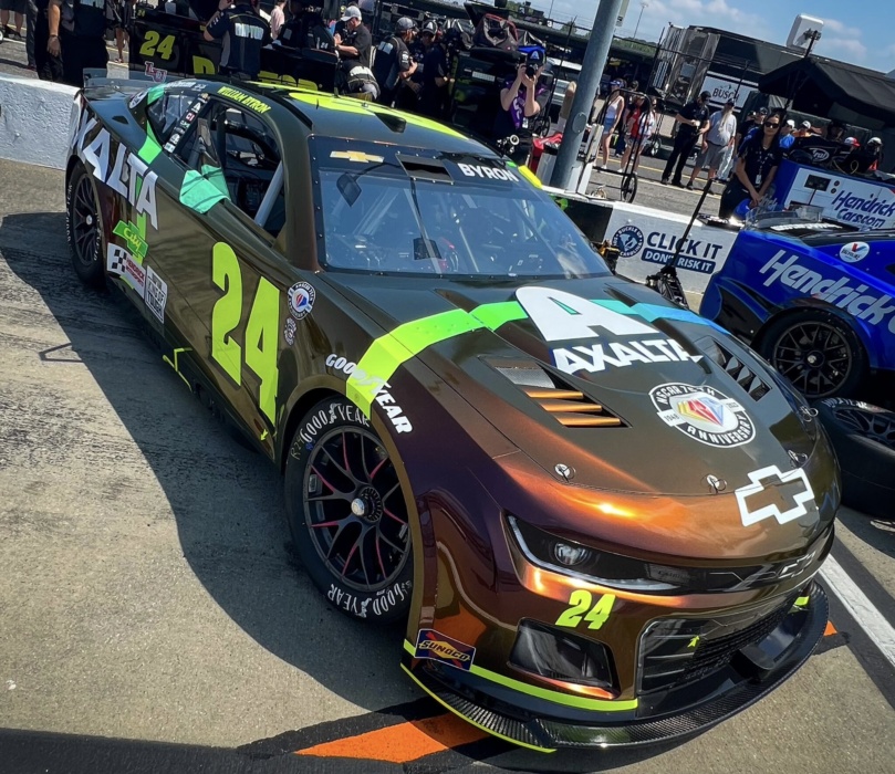 See the Darlington throwback paint schemes at the track | Hendrick ...