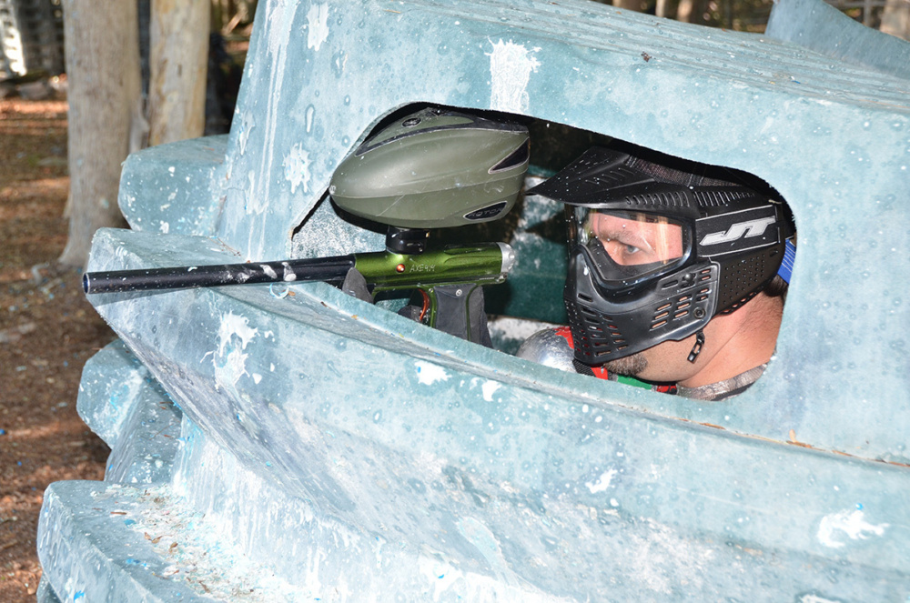 Go inside the paintball skirmish between the No. 48 and No. 88 race ...