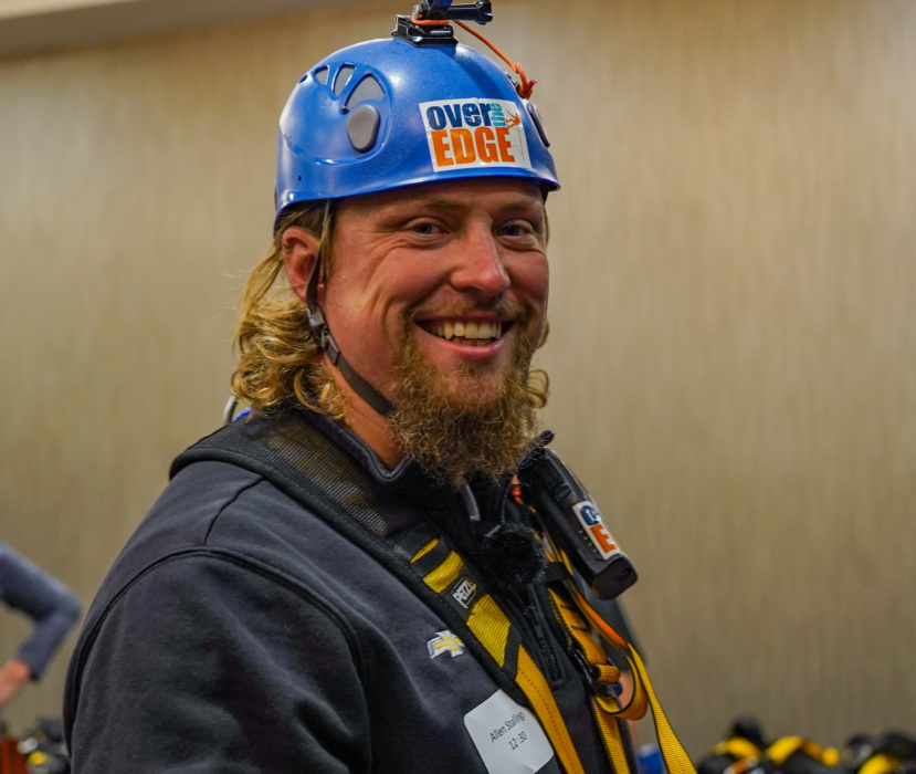 Pit crew members take part in 'Over The Edge Charlotte' | Hendrick ...