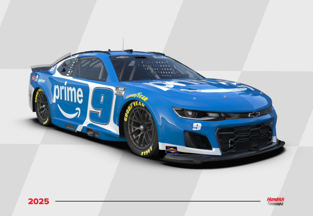 Amazon Prime Video joins as primary sponsor for Chase Elliott, Hendrick ...