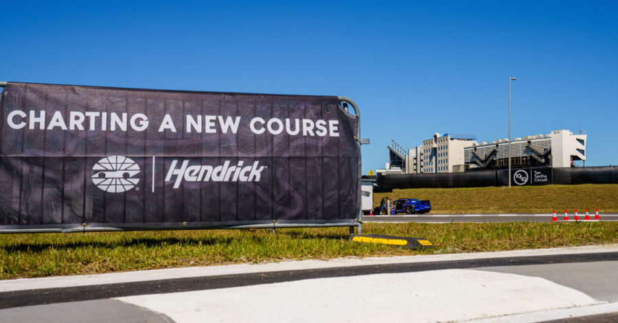 Ten Tenths Motor Club unveiled by Rick Hendrick, Marcus Smith outside ...