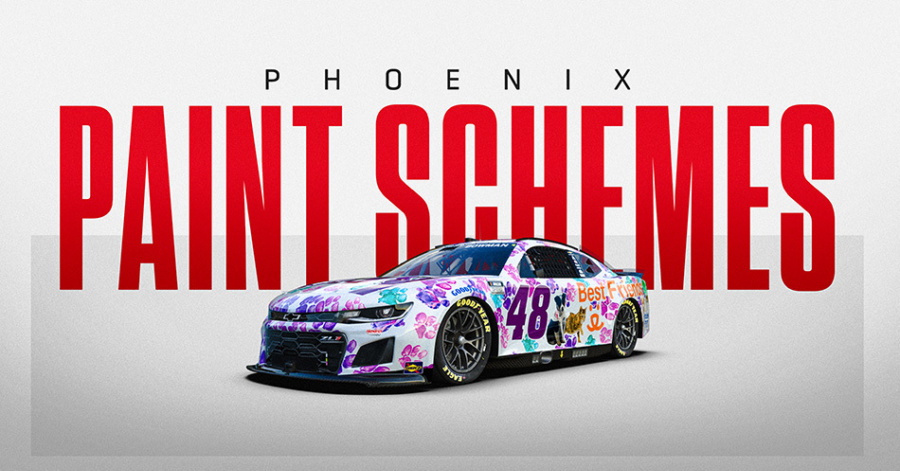 Paint scheme preview: Phoenix | Hendrick Motorsports
