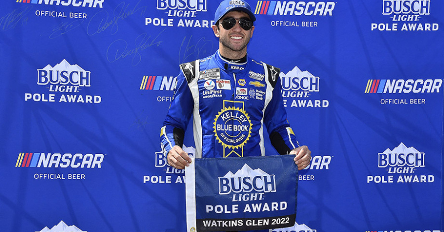 Elliott, Larson sweep front row in qualifying for Watkins Glen Cup race ...