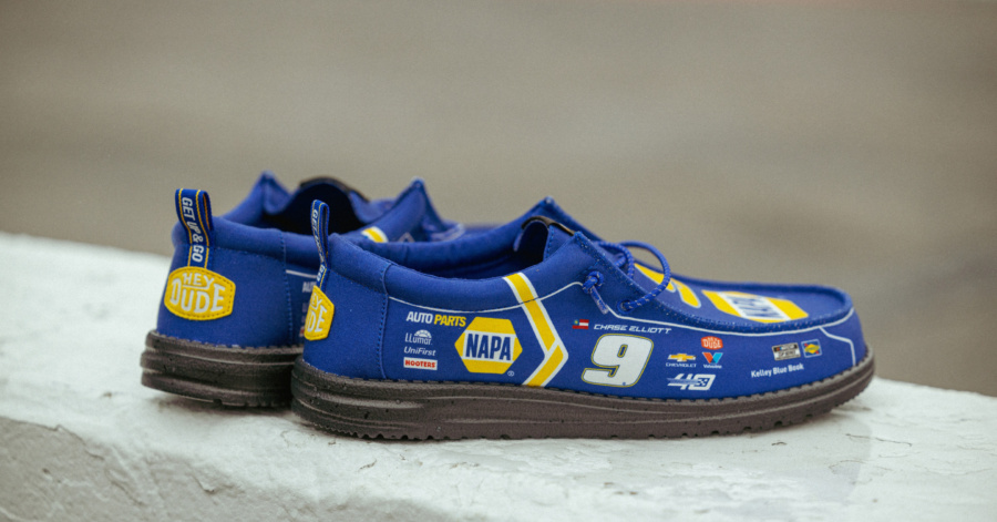 HEYDUDE releases shoes inspired by Larson, Elliott | Hendrick Motorsports