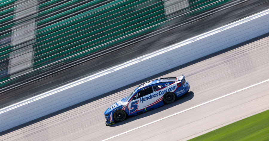 NASCAR qualifying results from Kansas: Kyle Larson takes pole position ...