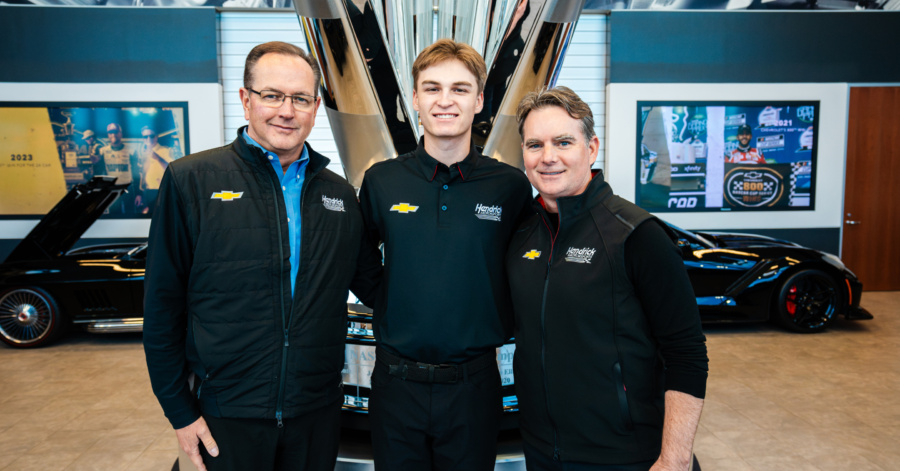 Corey Day signs with Hendrick Motorsports, will run Xfinity, truck and ...