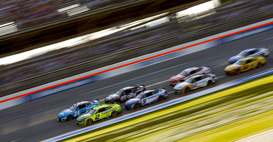 Larson sets NASCAR Cup Series stage record, leads four Hendrick ...