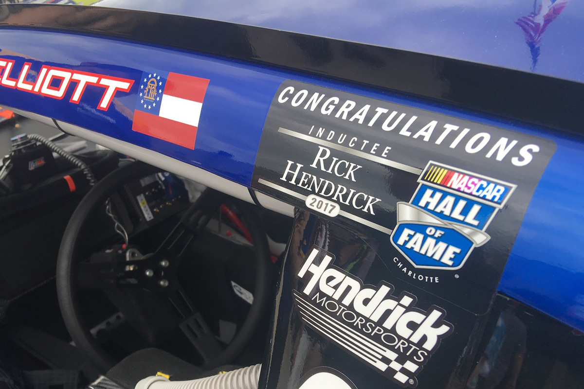 All four cars to celebrate Hendrick with special decal | Hendrick ...