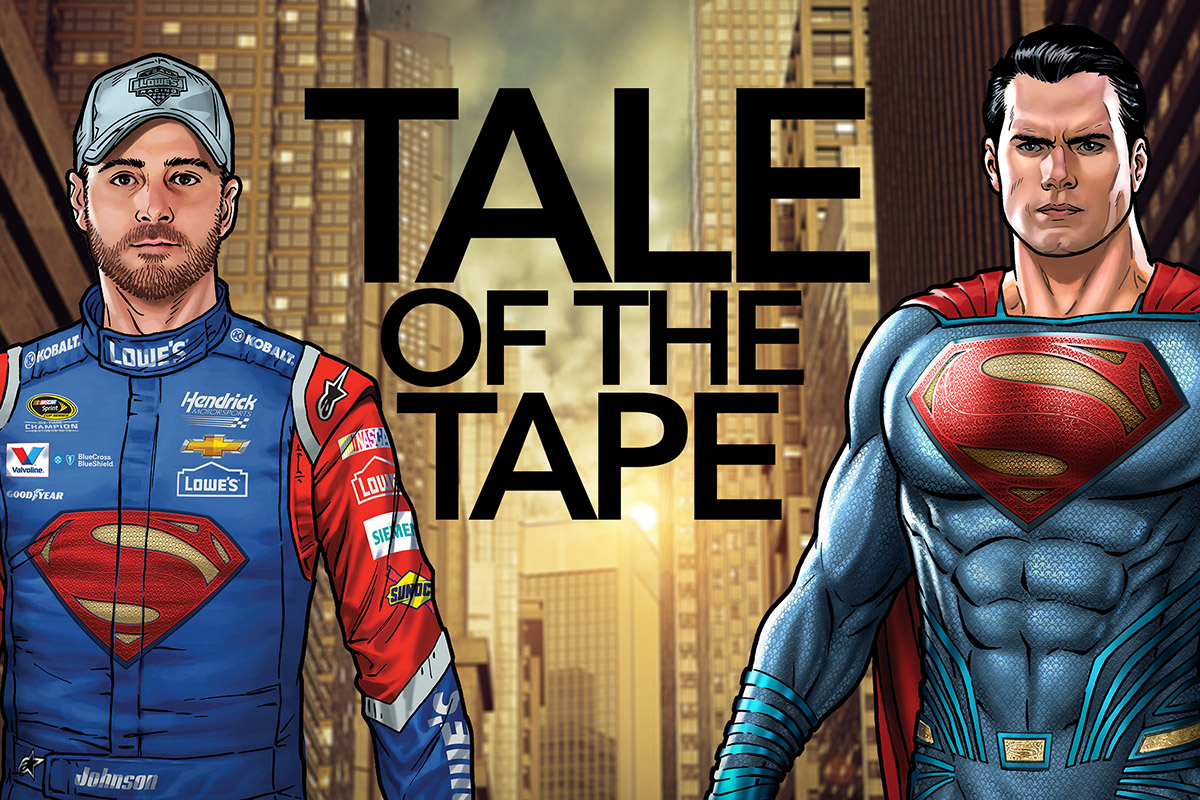 Fun Fact Friday: How drivers, Super Heroes stack up | Hendrick Motorsports